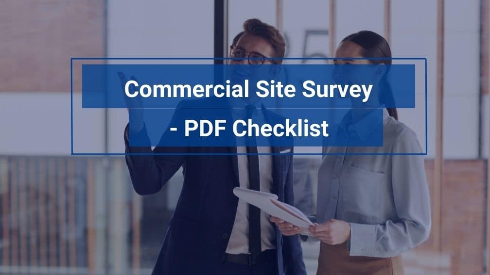 Site Survey Checklist Download - Occupier