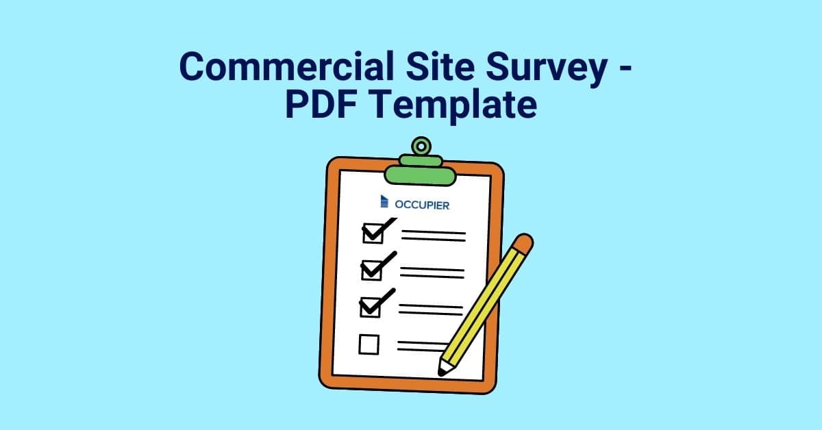 Site Survey Checklist - Occupier