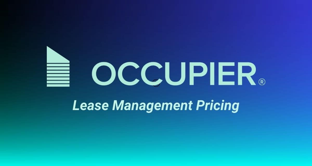 Pricing - Occupier