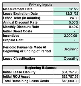 2 Examples of Operating Lease Accounting Under ASC 842 - Occupier