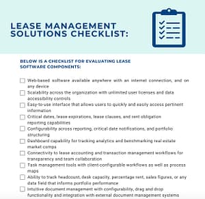 Lease Management Guide - Occupier