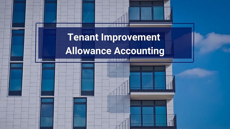 Lease Accounting: Tenant Improvement Allowance - Occupier