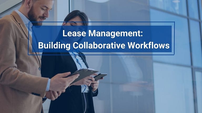 Collaborative Lease Management Workflows - Occupier