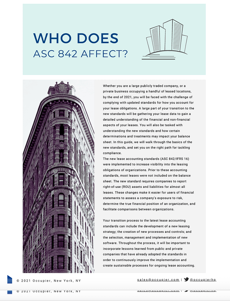 Lease Accounting Guide - Occupier